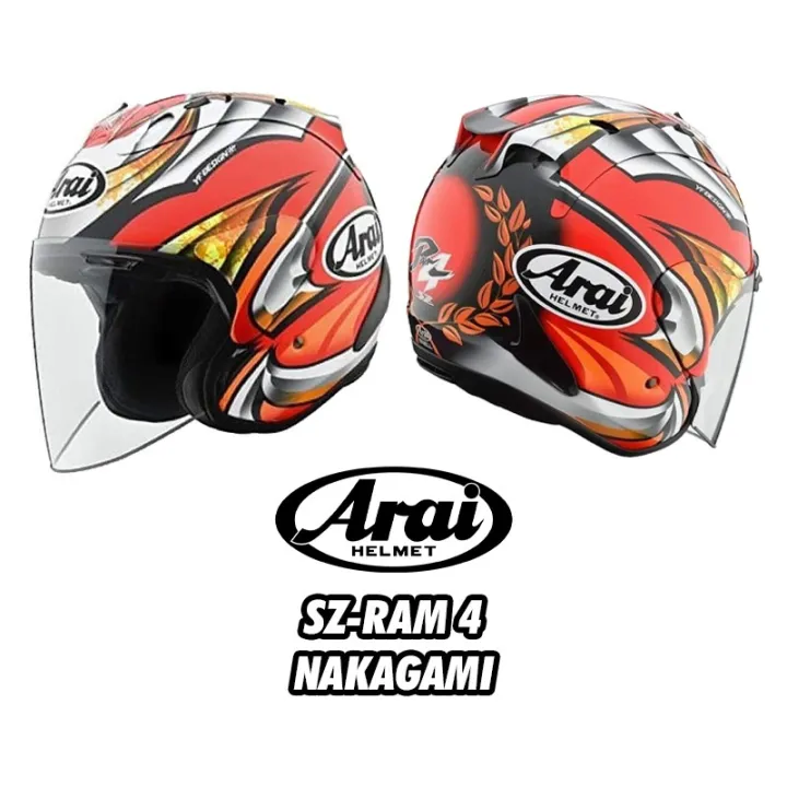 ARAI HELMET SZ-RAM 4 NAKAGAMI | Lazada Indonesia