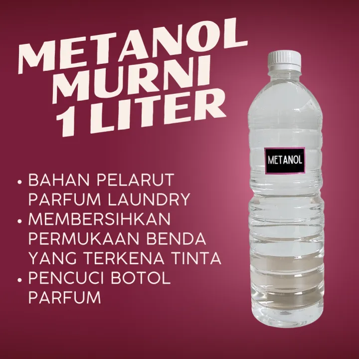 Metanol Parfum Laundry Murni 1 Liter - Campuran Untuk Parfum - Pencuci ...