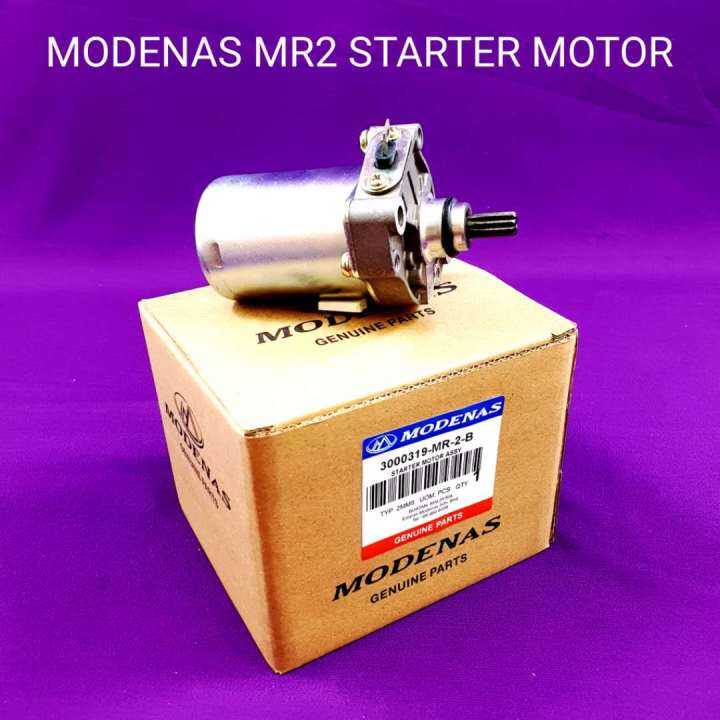 MR2 MR 2 STARTER MOTOR ORIGINAL THAILAND MODENAS " FIREKING " | Lazada