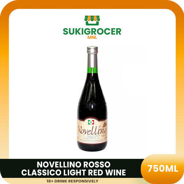 Novellino Rosso Classico Light Red Wine 750ml | Lazada PH