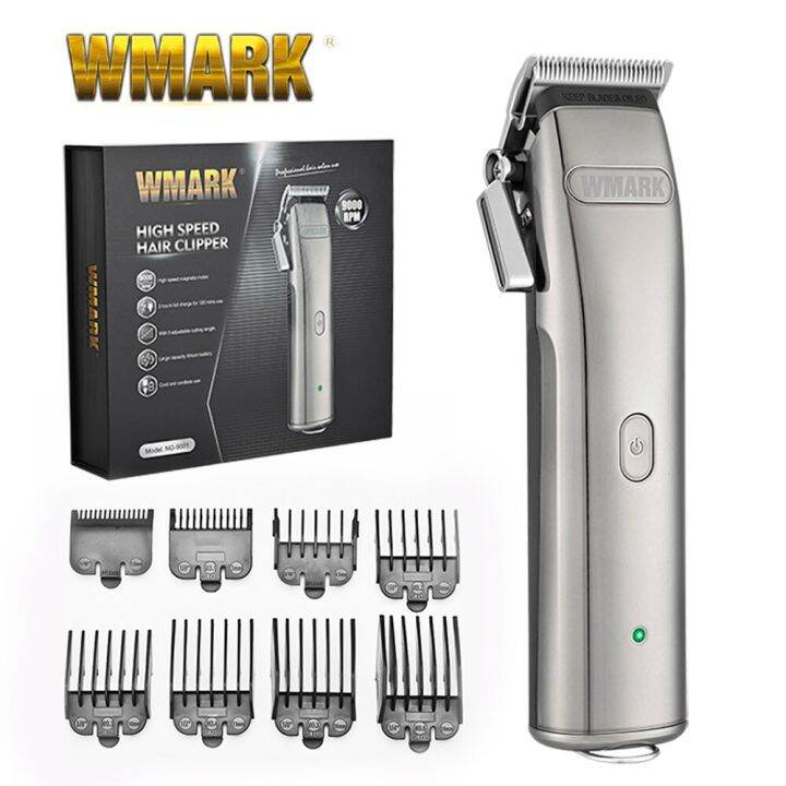 2022 WMARK NG-9001 9000 RPM 4400แบตเตอรี่,DLC Fade Blade,ปัตตาเลี่ยนไร้ ...
