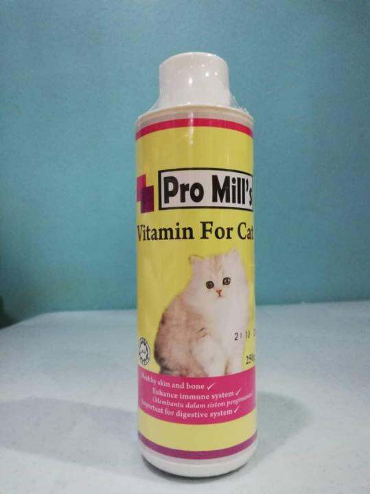 Pro Mill's Cat Vitamin 250ml [ProMill, Pro Mill, Pro Mills] Kucing | Lazada