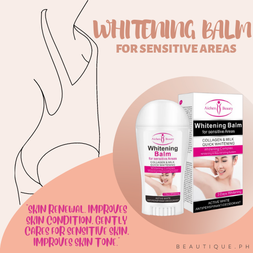 BEAUTIQUE.PH | Aichun Beauty Whitening Balm for Sensitive Areas | Underarm Whitening Cream ...