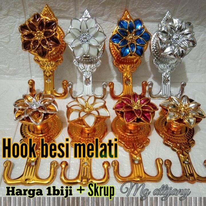 Kaitan besi gorden / Hook melati besi / Cantolan besi terbaru melaty ...