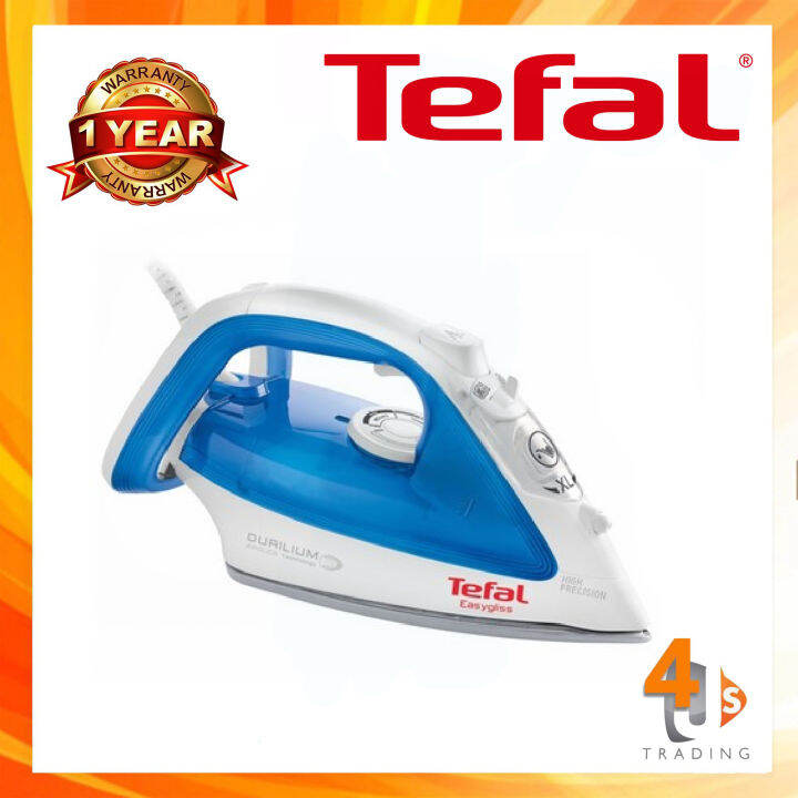 TEFAL EASYGLISS DURILIUM AIR GLIDE STEAM IRON FV4051 | Lazada PH