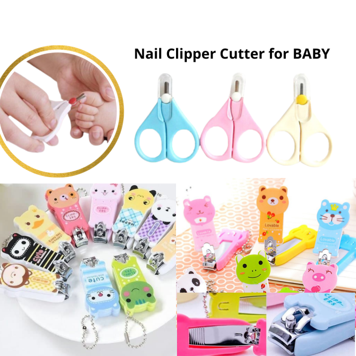 MnKC Newborn Baby Safety Essential Nail Cutter Scissor shop Cute ...