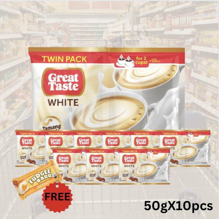 #81 Great Taste white Twin Pack 3in1 (50g x10) | Lazada PH
