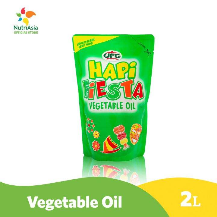 UFC Hapi Fiesta Vegetable Oil 2L SUP | Lazada PH
