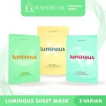 MADAME GIE LUMINOUS SHEET MASK - SKINCARE MASKER WAJAH | Lazada Indonesia