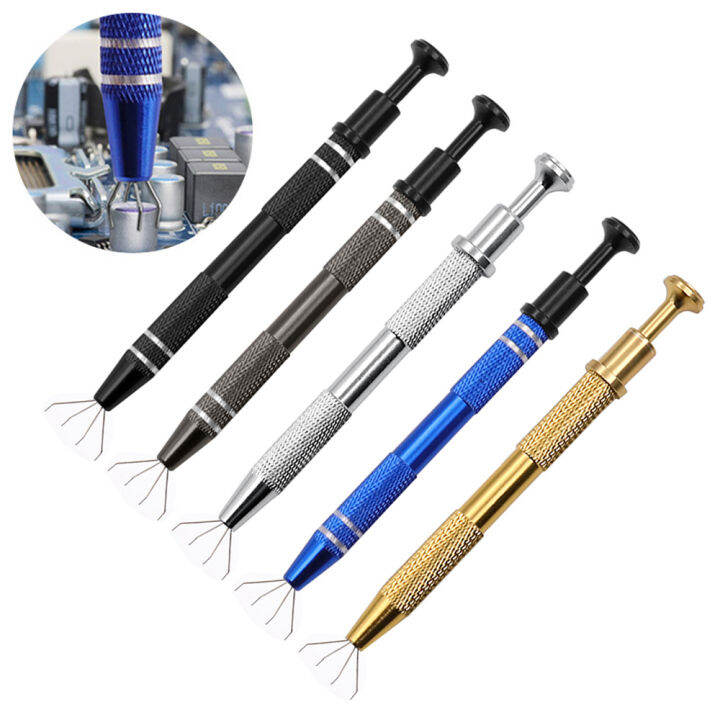 IC Chip Extractor ชิ้นส่วนชิ้นส่วนอิเล็กทรอนิกส์ Gripper Screw Picker ...