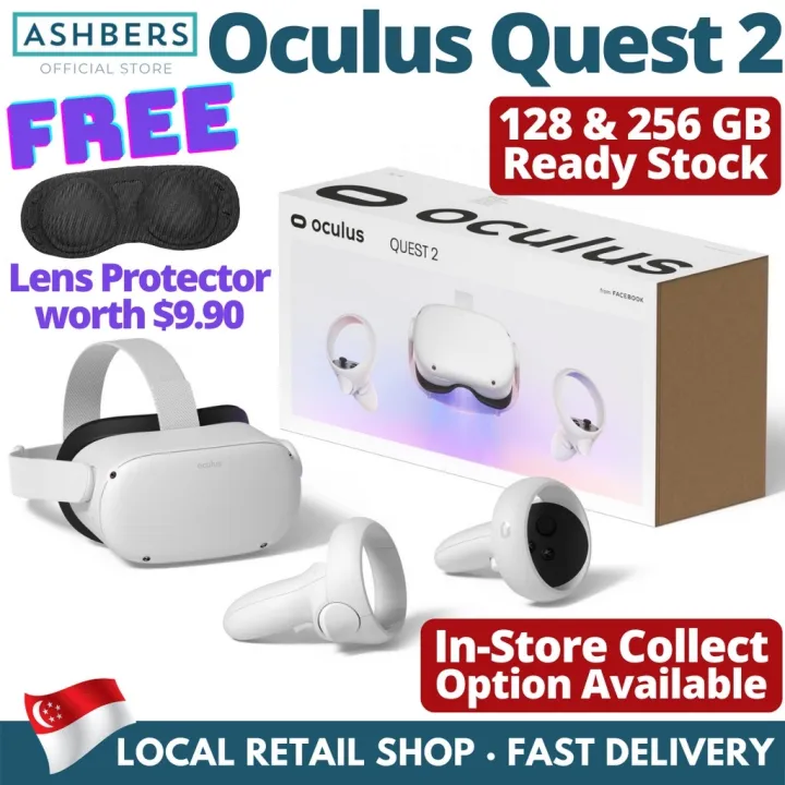 ♦ Oculus Quest 2 VR Gaming Headset (128GB 256GB) Ready Stock Virtual ...