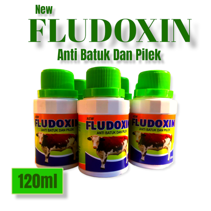 New FLUDOXIN Obat Flu Dan Batuk buat Sapi,Kambing,Kerbau (Hewan ternak ...