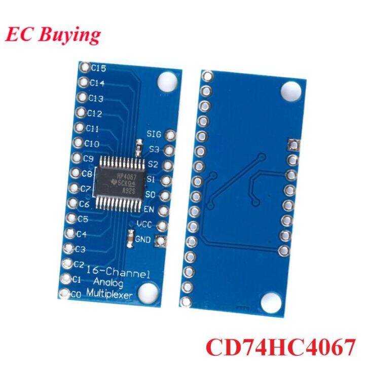 10pcs CD74HC4067 74HC4067 16-Channel ADC Analog Digital Multiplexer High-speed Breakout Board ...