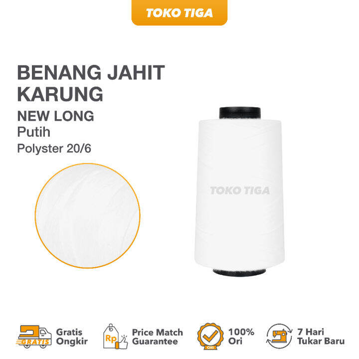 Benang Jahit Mesin Jahit Karung Polyester Merk NEW LONG | Lazada Indonesia