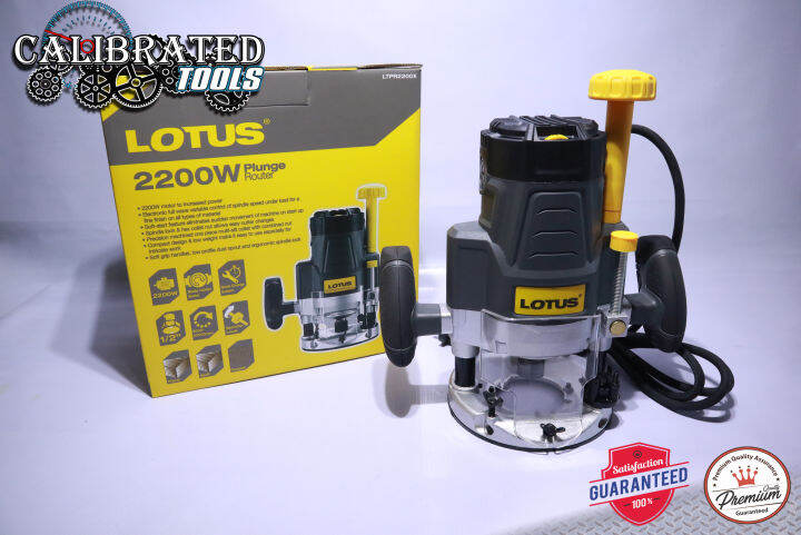 Genuine Lotus Plunge Router 1/2" Collet 2200W LTPR2200X | Lazada PH
