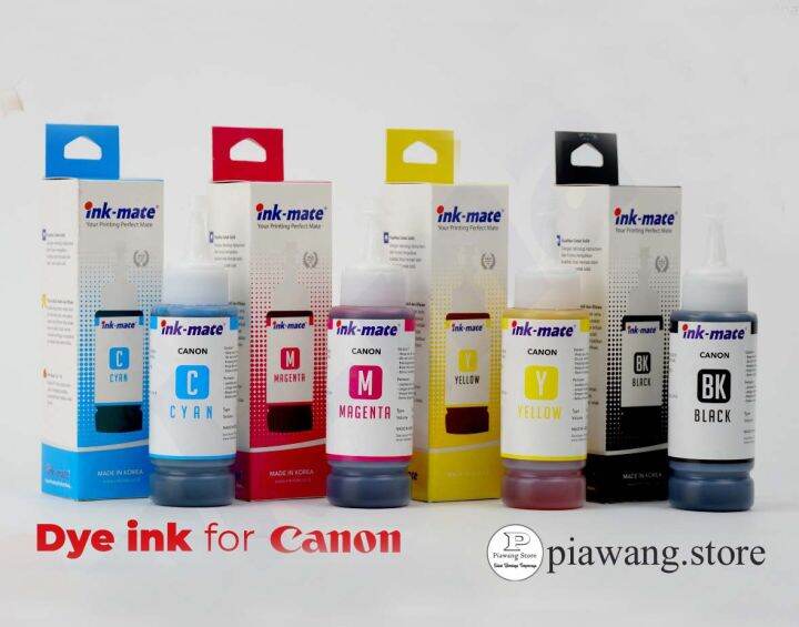 TInta CANON cocok untuk semua tipe CANON product Asli INK-MATE | Lazada ...