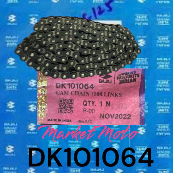 CAM TIMING CHAIN Camshaft Rouser 220 Avenger 220 Genuine DK101064 ...