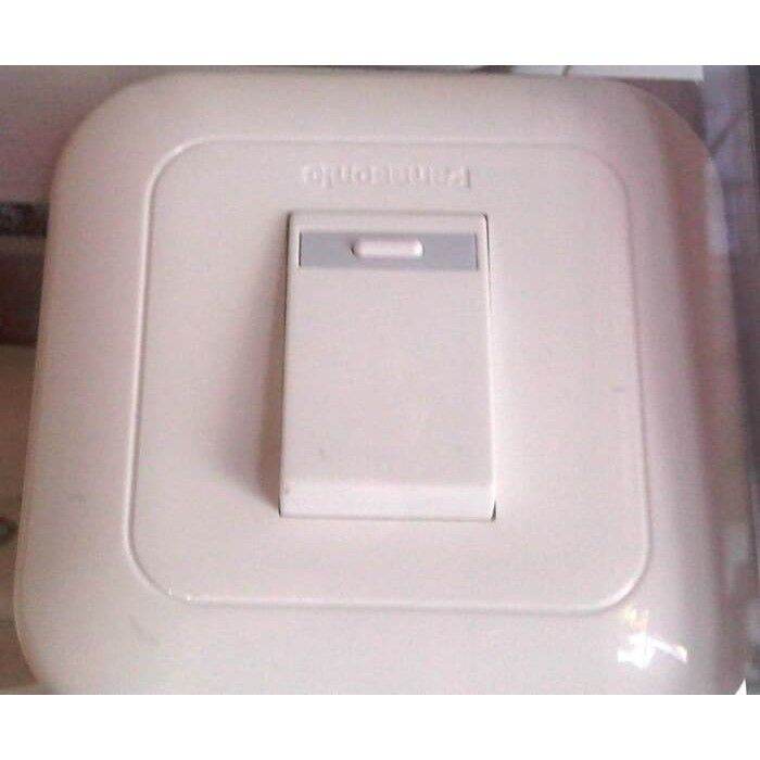IB Saklar ENGKEL KECIL PANASONIC PUTIH / Switch Listrik Tanam Tunggal ...