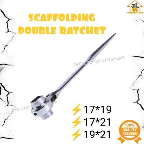 Heavyduty Scaffolding Double Ratchet Wrench Point Tail Ratchet Wrench Scaffolding Ratchet Wrench ...