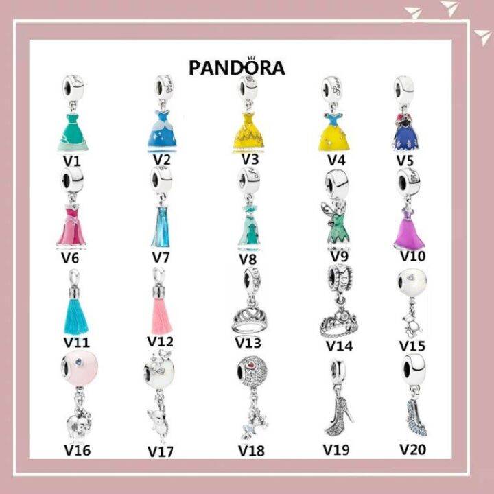 Pandora จี้มงกุฎเจ้าหญิงดิสนีย์ เงิน 925 Diy อุปกรณ์เสริม สําหรับกระโปรง p527 | Lazada.co.th