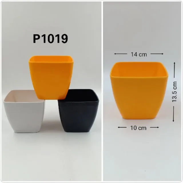 Item Code: P1019 Square Plastic Pots | Lazada PH