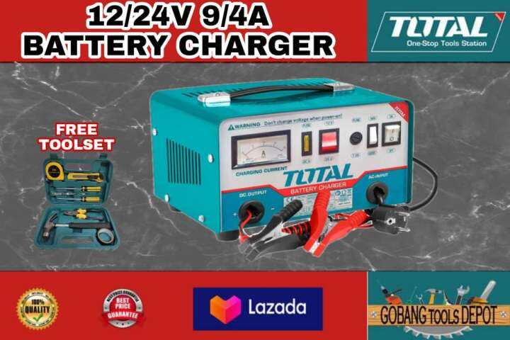 Total Battery Charger 12/24V 9/4A TBC1601 | Lazada PH