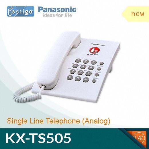 KX-TS505 Pesawat Telepon Single Line Analog Panasonic | Lazada Indonesia