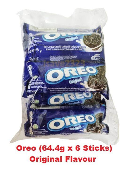 Oreo (64.4g x 6 Sticks) - Original Flavour | Lazada