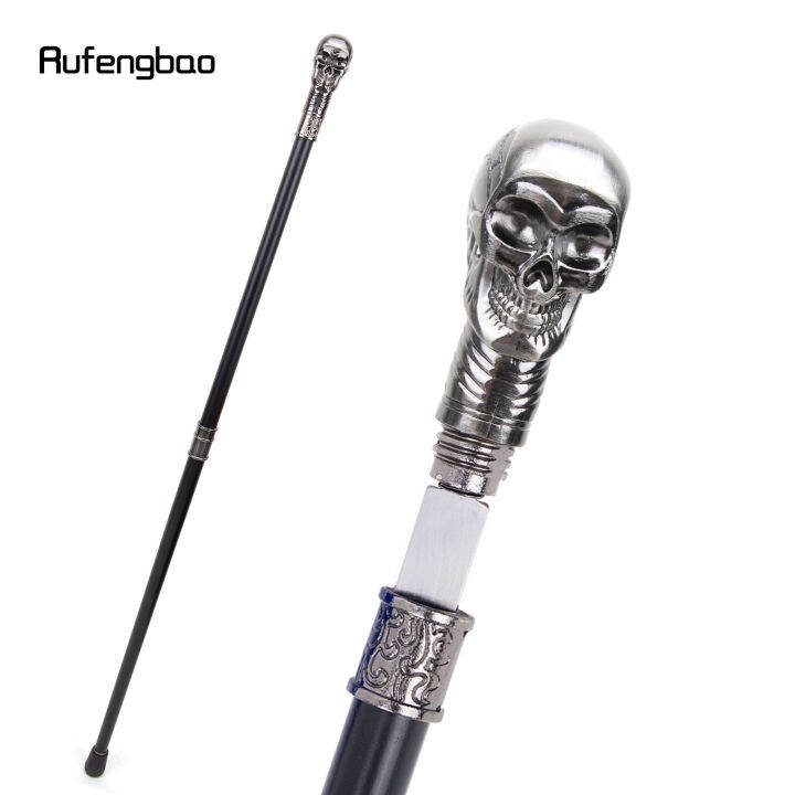 Skull Head Steampunk Walking Stick 26ซม. ดาบซ่อน แฟชั่น Cane คอสเพลย์ ...