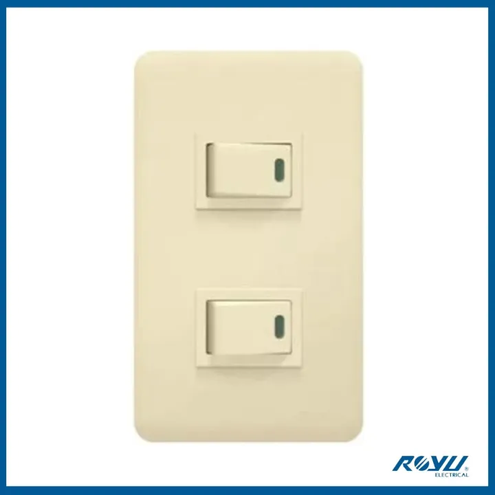 ROYU Classic Series Switch Set 1&3-Way Switch, With & W/out LED ...