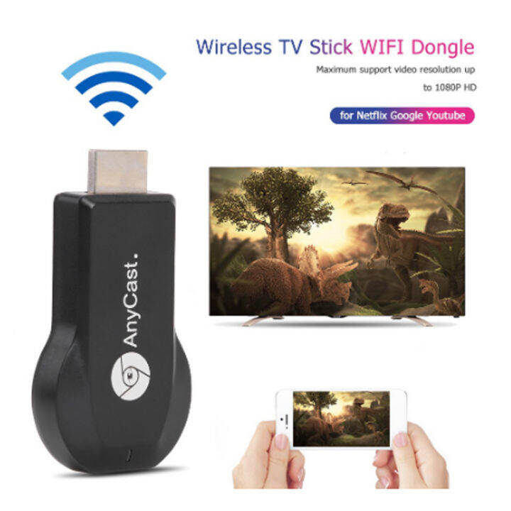 M9 Plus 2.4G Wireless Display HDMI Dongle Receiver Adapter Mirascreen ...