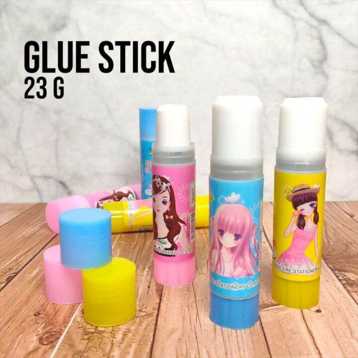 (23g) LEM KERTAS LEM STICK MURAH LEM KERTAS BESAR 23g GLUE STICK / GLUE ...