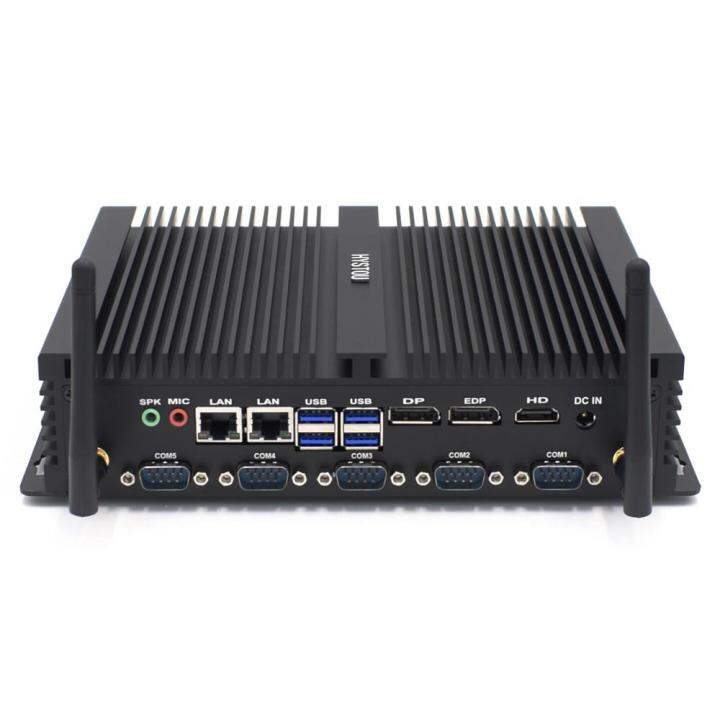 Free shipping Mini PC RS232 RS485 Com LPT Port 8th Gen i5 8250u ...