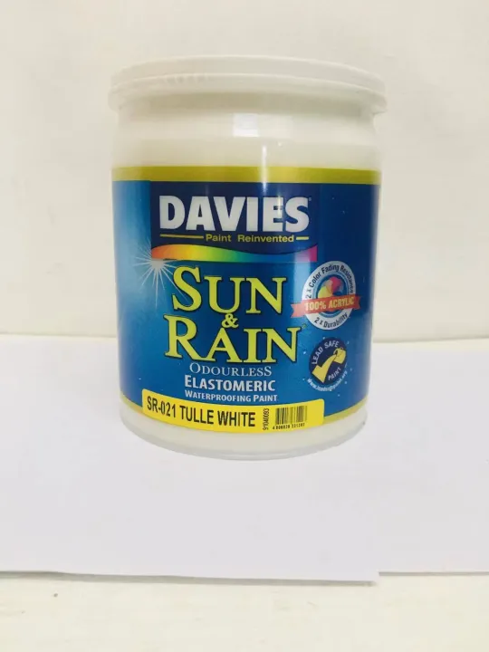 DAVIES PAINT SR 021 TULLE WHITE 1LITER | Lazada PH