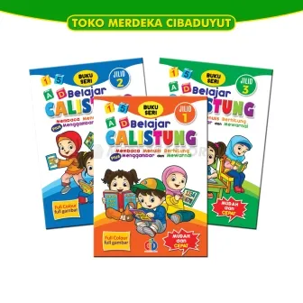 Belajar Calistung Jilid 1 2 3 Full Colour / Belajar-Membaca-Menulis ...
