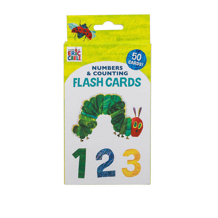 World of Eric Carle numbers & counting flash cards gift box with hard ...