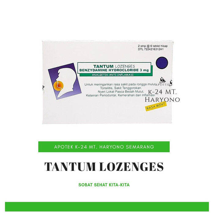 TANTUM LOZ TAB ISI 12 | Lazada Indonesia