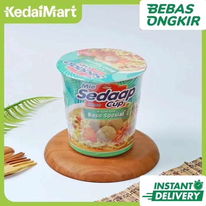Mie Sedaap Rasa Baso Spesial Cup Noodles 72 Gr | Lazada Indonesia