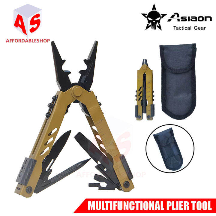 ASIAON Multi tool Multifunctional Pliers With Slide Screwdriver ...