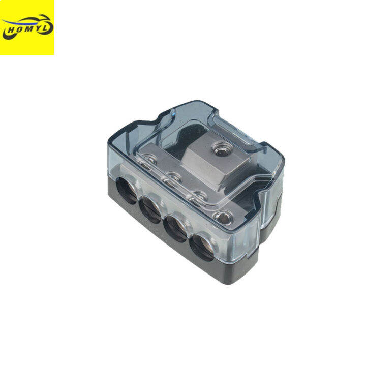 Homyl 4 Way Power Distribution Block 1 in 4 Out Wire Distribution for ...