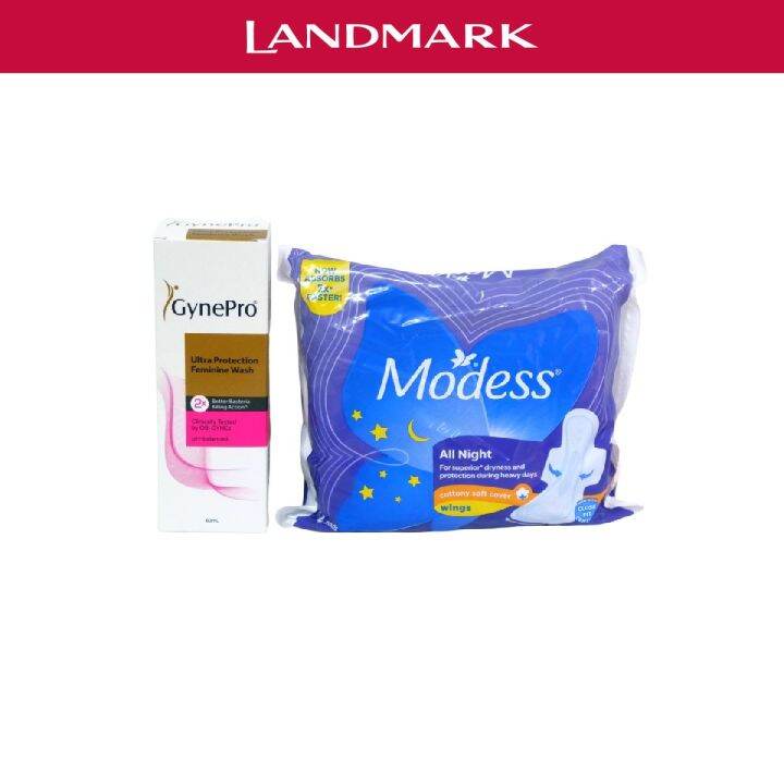 Buy Gynepro 60ml Get Free 2 Modess All Night Pads | Lazada PH