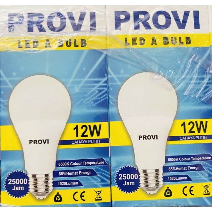 LAMPU 12W PROVI LED LIGHT BULB | Lazada Indonesia
