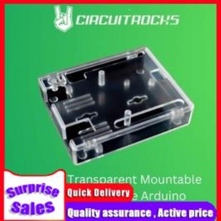 Uno R3 Transparent Mountable Acrylic Enclosure Arduino Compatible ...