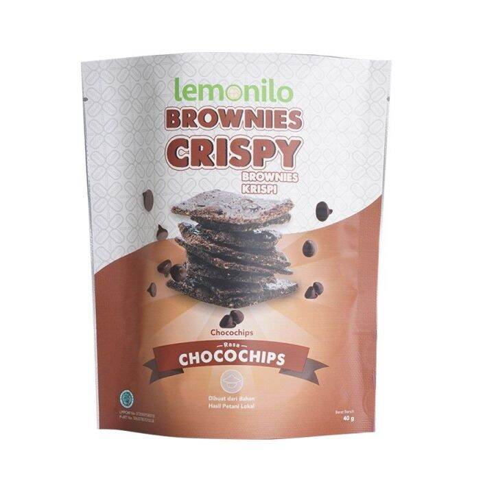 Brownies Crispy Lemonilo Rasa Choco Chips | Lazada Indonesia