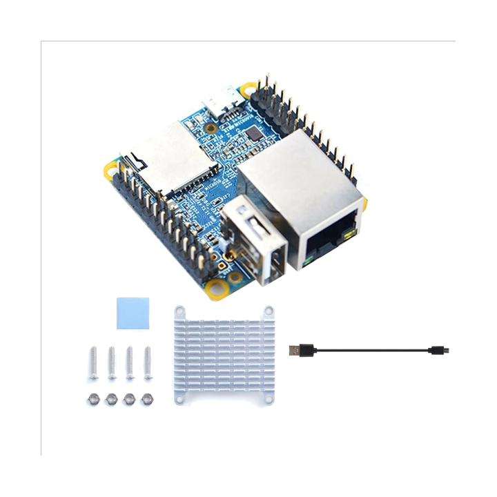 For NanoPi NEO V1.4 Development Board+Heat Sink+Micro-USB Cable ...