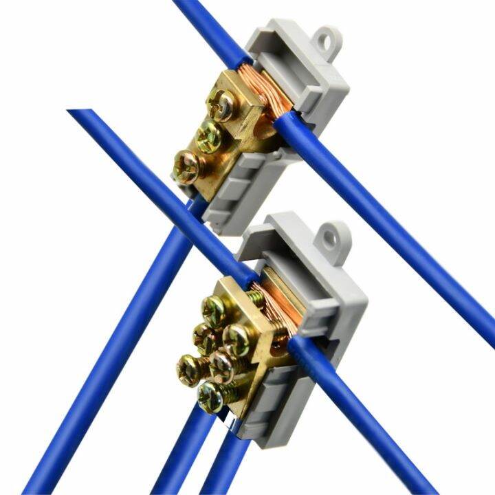 Junction Box Cable Connector 1 2 Electrical Box Connector - 2pc 50a/400v Wire - Aliexpress ...