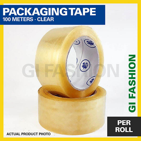 Packaging Tape Clear 2 inches x 100 meters | Lazada PH