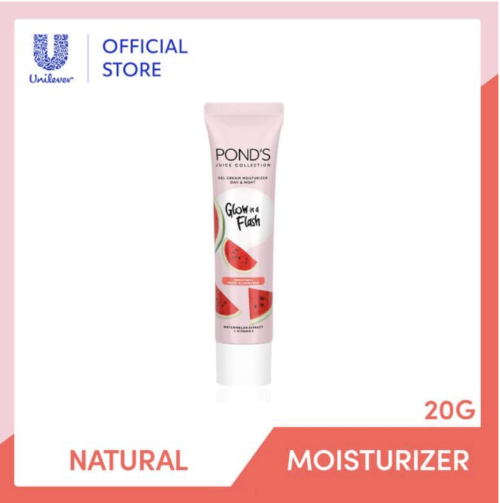 Ponds Juice Collection Gel Cream Moisturizer Day & Night - Watermelon ...