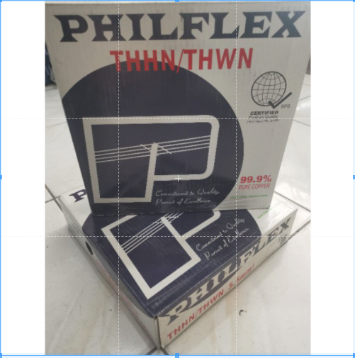 Philflex Brand THHN Standard Copper Wire,150meter/box. 14/7 2.0mm, 12/7 ...