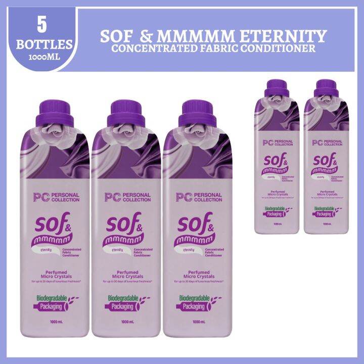 PERSONAL COLLECTION Fabcon Sof & Mmmmm Eternity Now in biodegradable ...